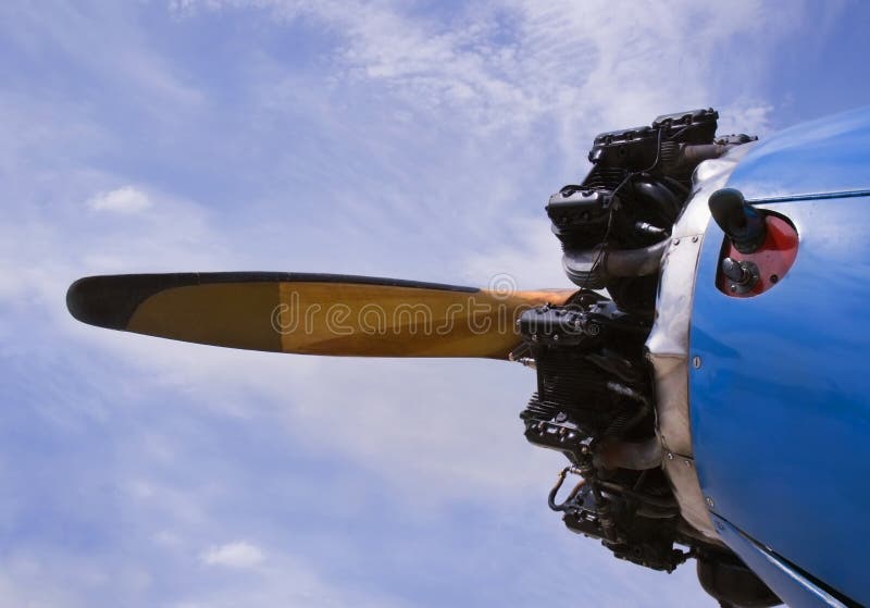 Red Stearman stock image. Image of slow, landing, propeller - 2021095