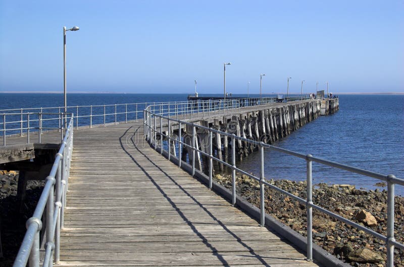 Old jetty of Coffs Harbour stock image. Image of muttonbird - 30816319