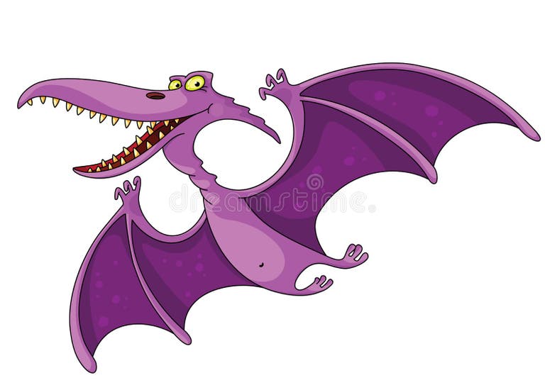 Pterodactyl stock vector. Illustration of claws, jurassic - 17172700