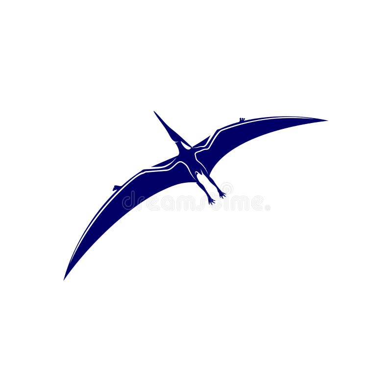 Pterosaurs Logo Design Vector. Icon Symbol Stock Illustration ...