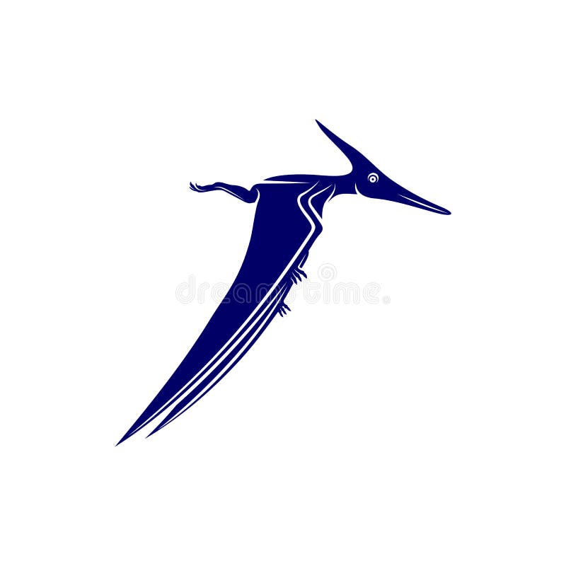 Pterosaurs Logo Design Vector. Icon Symbol Stock Illustration ...