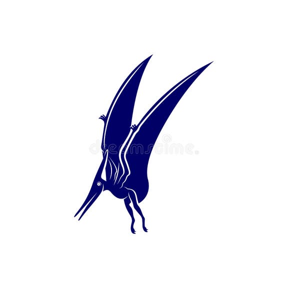 Pterosaurs Logo Design Vector. Icon Symbol Stock Illustration ...