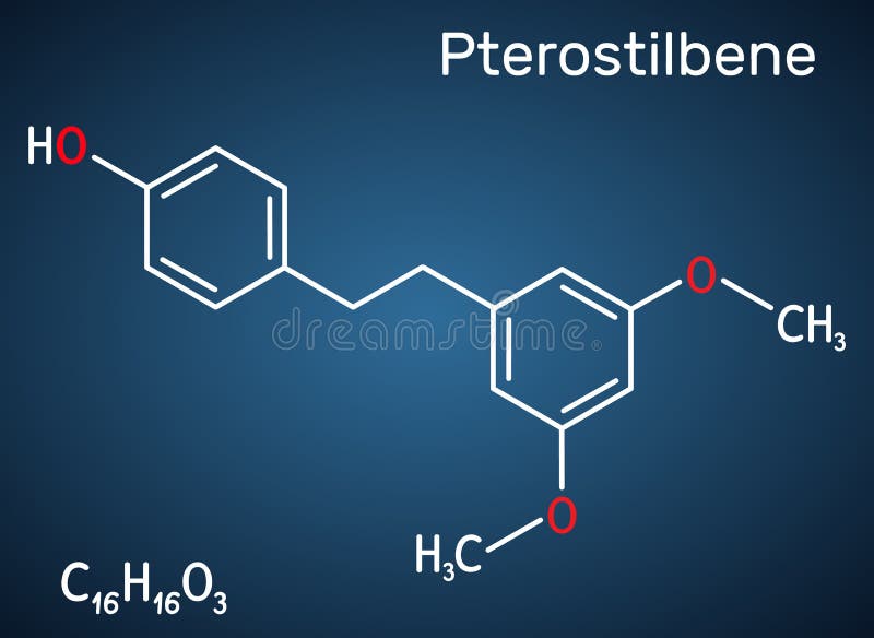 Pterostilbene, Stilbenoid Molecule. it Has a Role As Metabolite ...