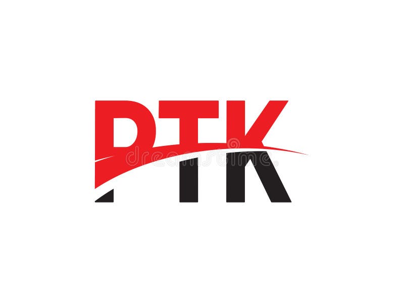 PTK Letter Initial Logo Design Vector Illustration Stock Vector ...