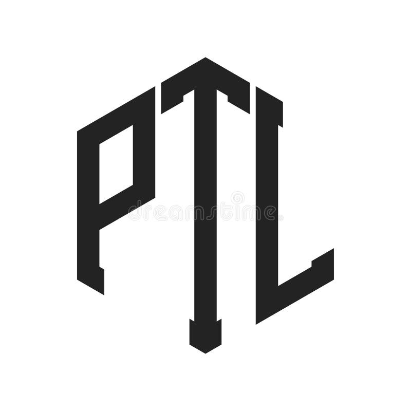 PTL Logo Design. Initial Letter PTL Monogram Logo Using Hexagon Shape ...