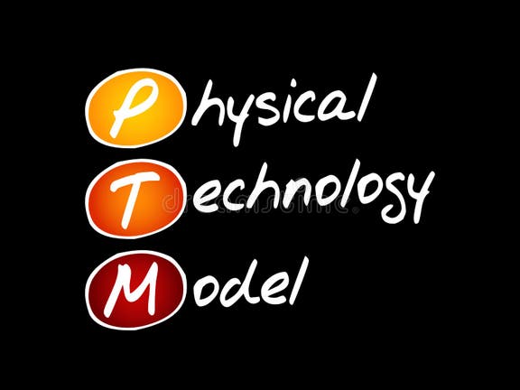PTM - Physical Technology Model, Acronym Stock Illustration ...