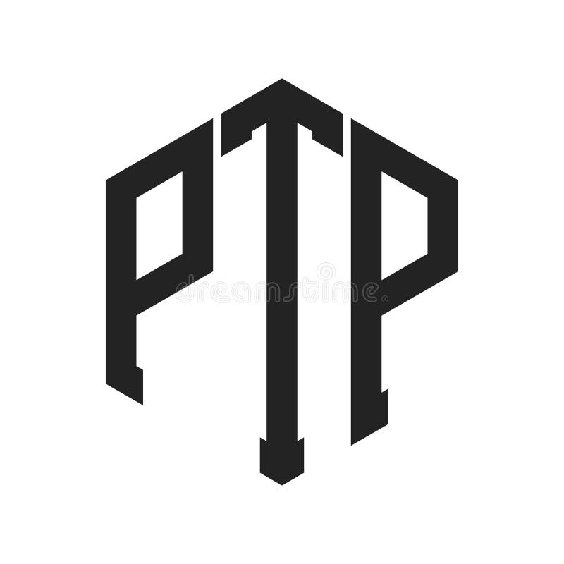 PTP Logo Design. Initial Letter PTP Monogram Logo Using Hexagon Shape ...