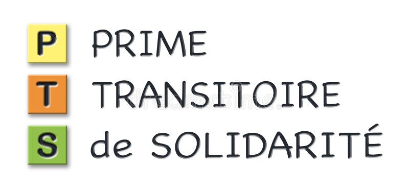 PTS Initials in Colored 3d Cubes with Meaning in French Language Stock ...