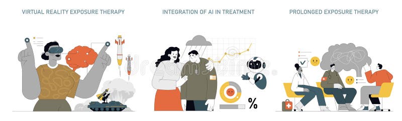 PTSD Prevention in First Responders Stock Vector - Illustration of ...