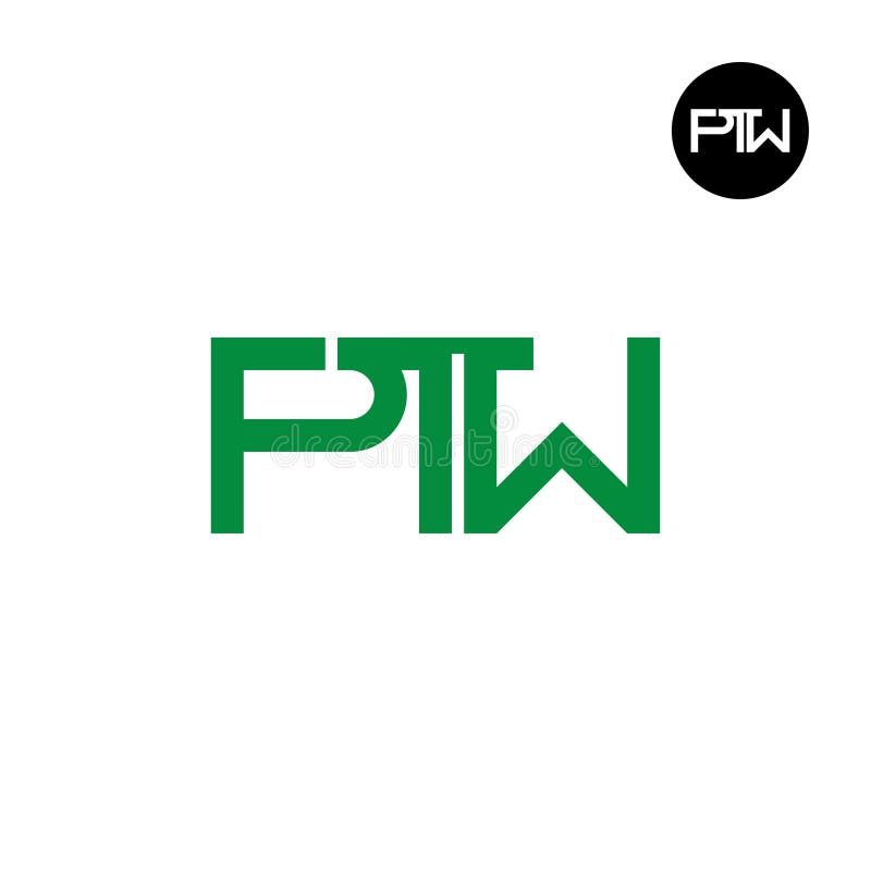 Ptw Monogram Stock Illustrations – 10 Ptw Monogram Stock Illustrations, Vectors & Clipart ...
