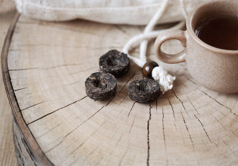 Pu-erth tea stock image. Image of puer, erth, fermentation - 43573651