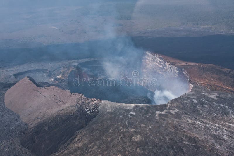 Pu u O o Vent stock photo. Image of adventure, lava, national - 18472388