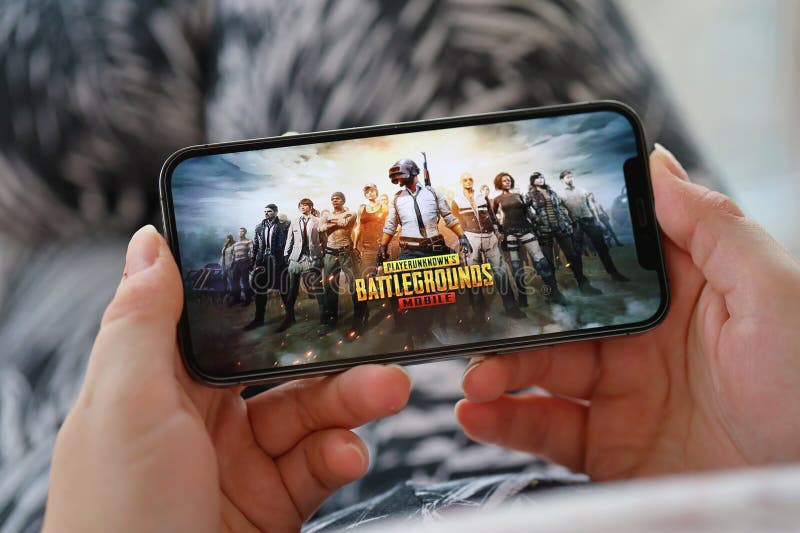 PUBG PlayerUnknowns Battlegrounds Mobile IOS Game on IPhone 15 ...