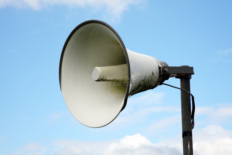Public Address System stock image. Image of tannoy, clear - 11502189