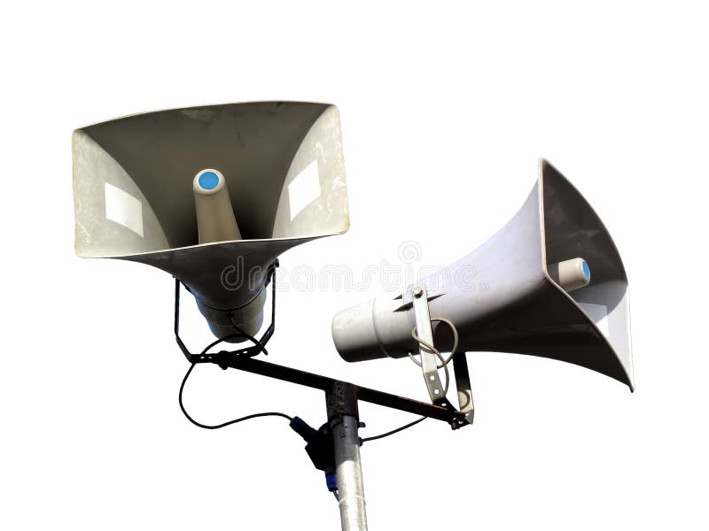 Public Address System stock image. Image of tannoy, clear - 11502189