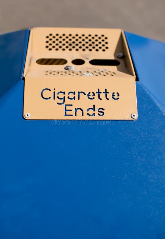 Public Ashtray - Cigarette Ends Stock Photo - Image of addiction, stub ...