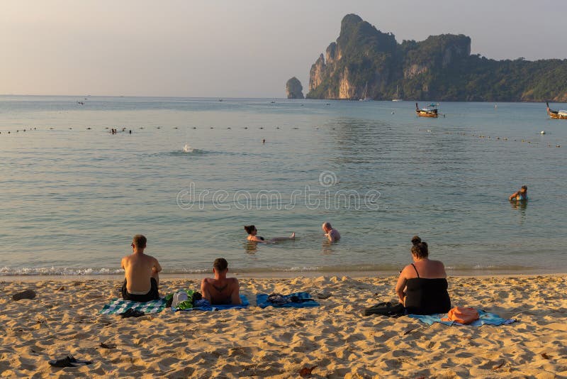 Public Beach Koh Phi Don Stock Photos - Free & Royalty-Free Stock ...