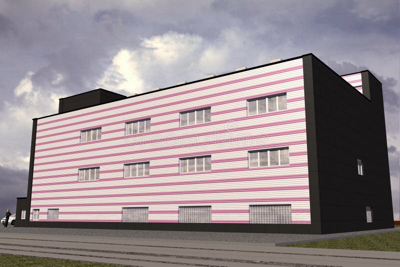 Public Building stock illustration. Illustration of housing - 38001581