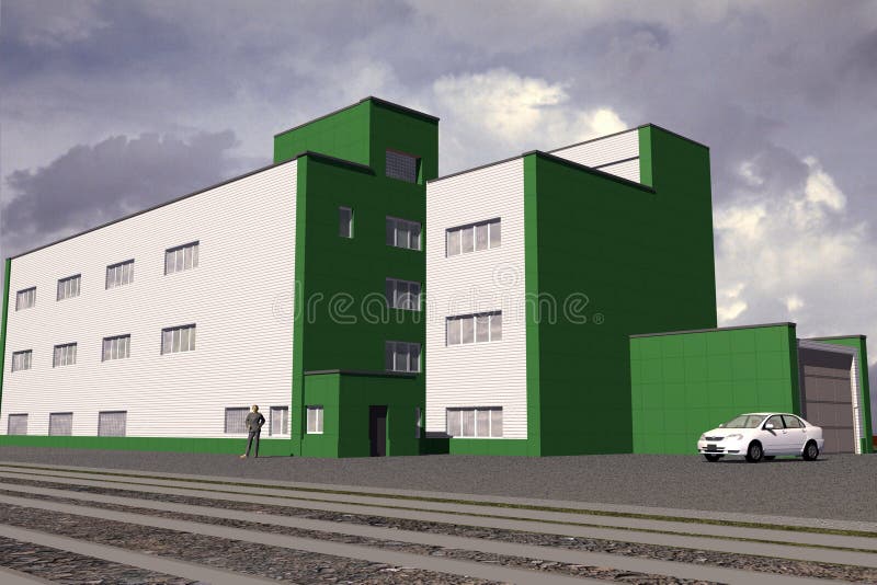 Public Building stock illustration. Illustration of home - 38001781