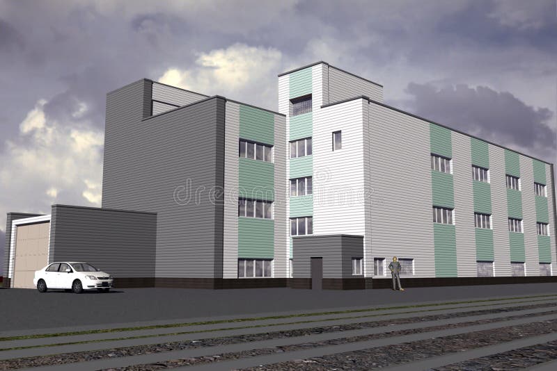 Public Building stock illustration. Illustration of housing - 38001947