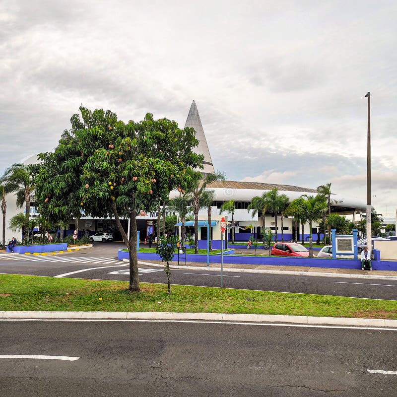 Public Building of a Modern Bus Station Stock Image - Image of ...