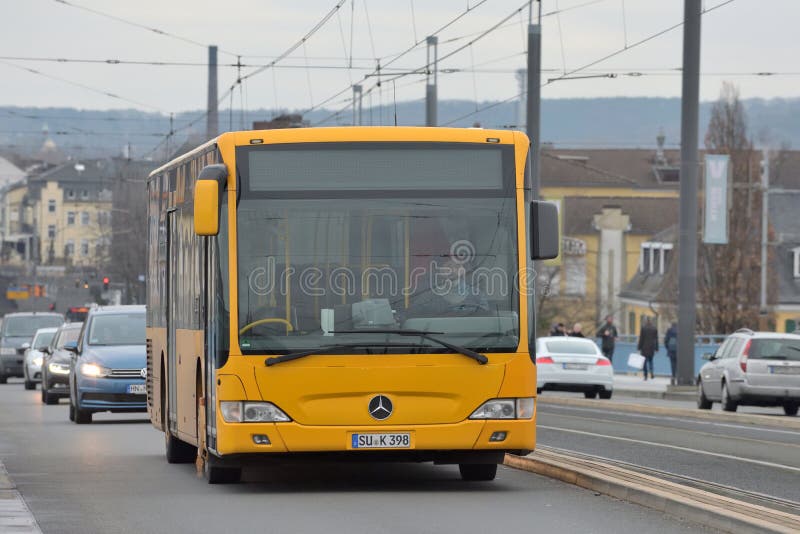 Public Bus on Street of Bonn Editorial Photography - Image of city ...