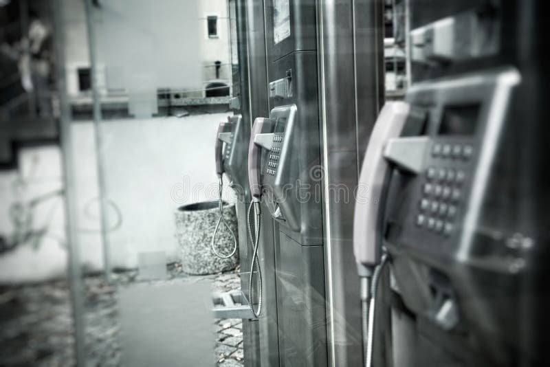 Public call box stock image. Image of callbox, contrast - 14281885