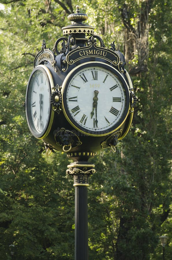 Public clock stock image. Image of public, tower, turnip - 32999533