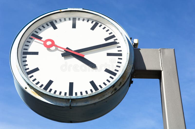 Public Clock stock image. Image of hall, building, architecture - 59876213