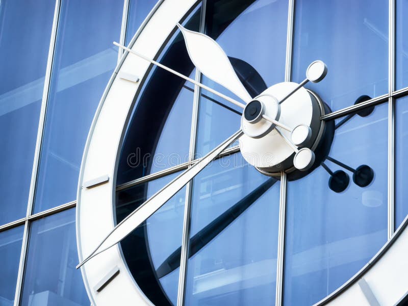 Public clock stock photo. Image of clock, public, reflection - 49474746