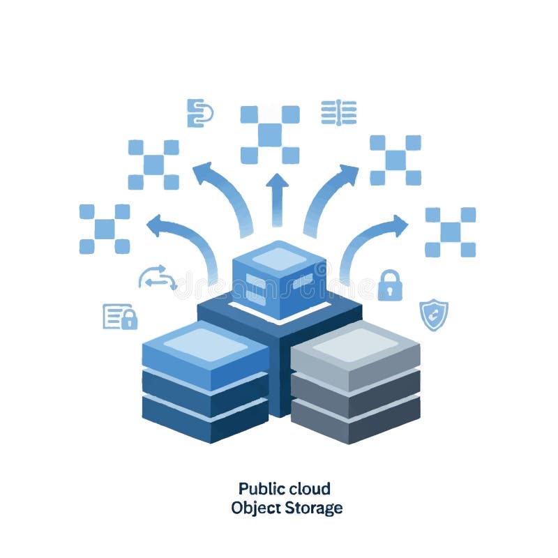 Cloud Data Storage Illustration Security Scalability Stock Illustrations – 2,096 Cloud Data ...