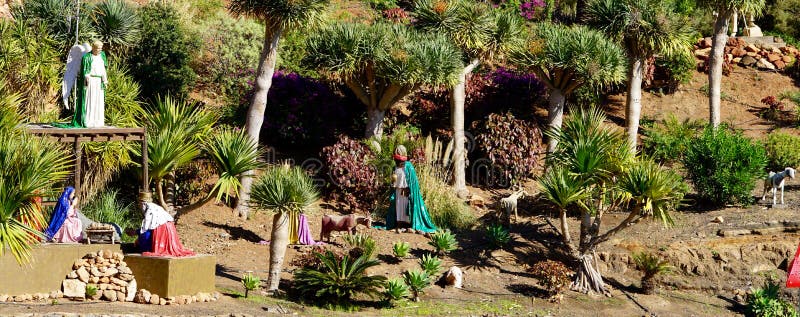 Public creche stock image. Image of saint, mary, peace - 65621423