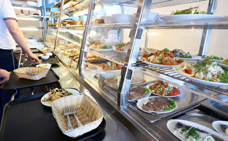 Public dining counter stock photo. Image of eating, counter - 147937630