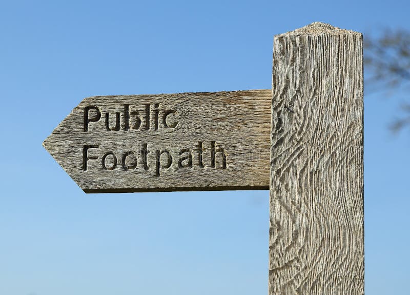 Footpath Sign Picture. Image: 19090311