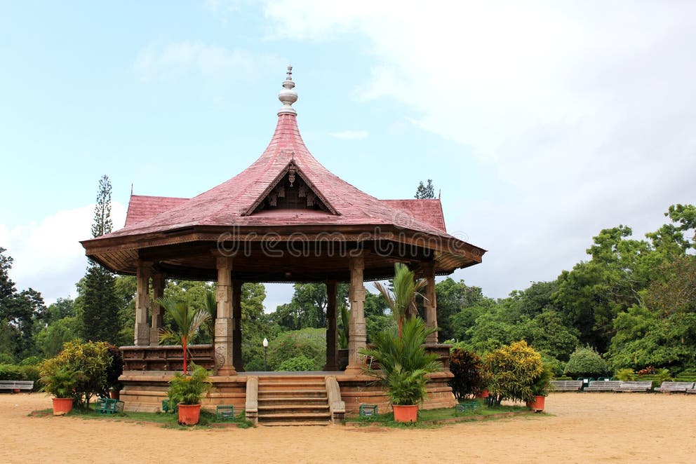 Public Gardens, Trivandrum stock photo. Image of structure - 20150776