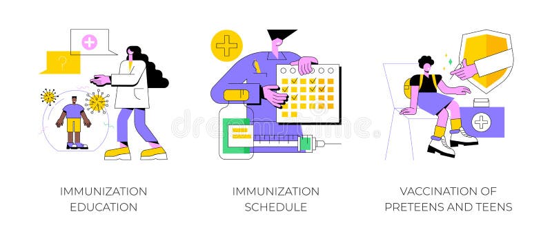 Public Health Program Abstract Concept Vector Illustrations. Stock ...