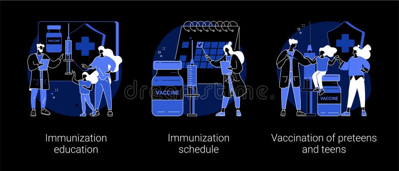 Public Health Program Abstract Concept Vector Illustrations. Stock ...
