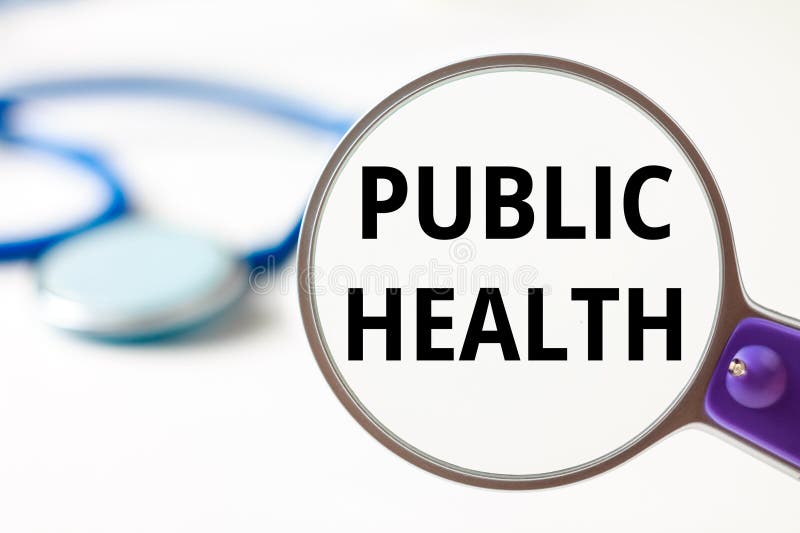 Public Health Title Text Technology Medical Theme Stock Image - Image ...