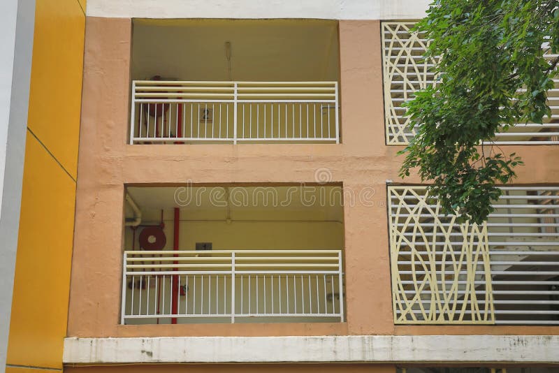 Kin Ming Estate at tko stock image. Image of poverty - 72942211