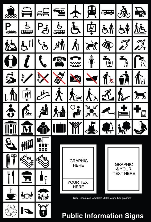 Public Information sign stock vector. Illustration of financial - 14768470