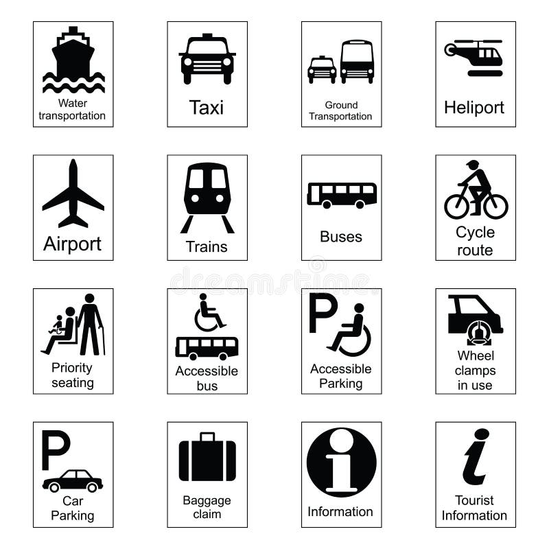 Public Information Signs stock vector. Illustration of notify - 12945166