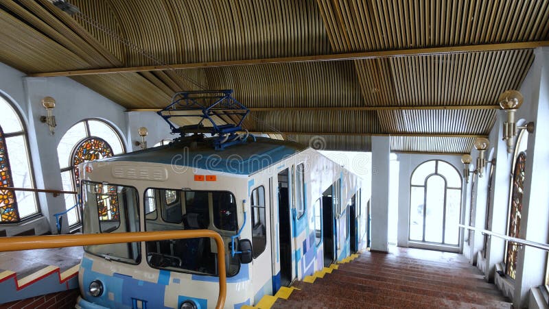 Interior of the Funicular Station in Kiev Stock Image - Image of kiev ...
