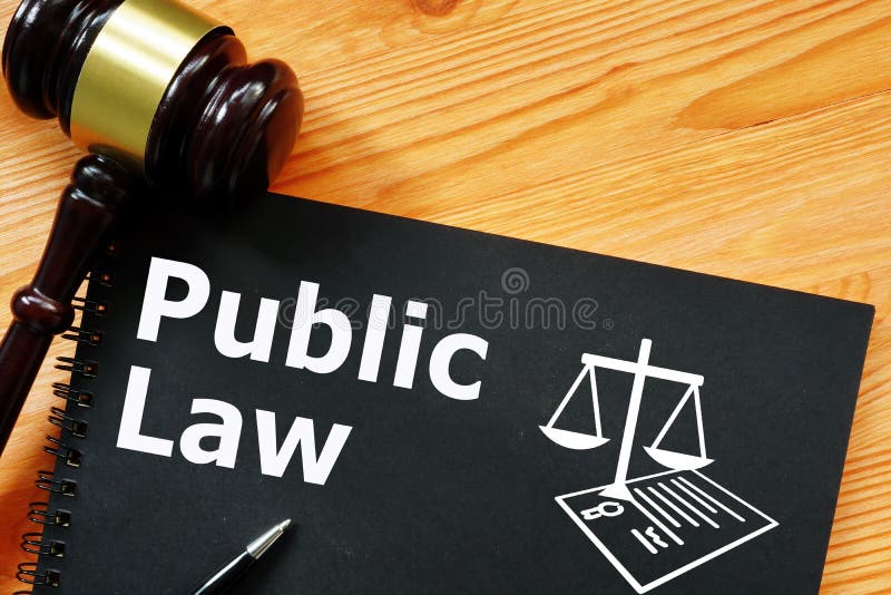 Public Law is Shown Using the Text Stock Photo - Image of ecommerce ...