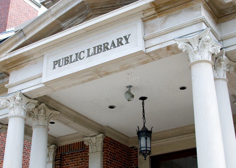Public Library Building stock image. Image of stories - 4938795