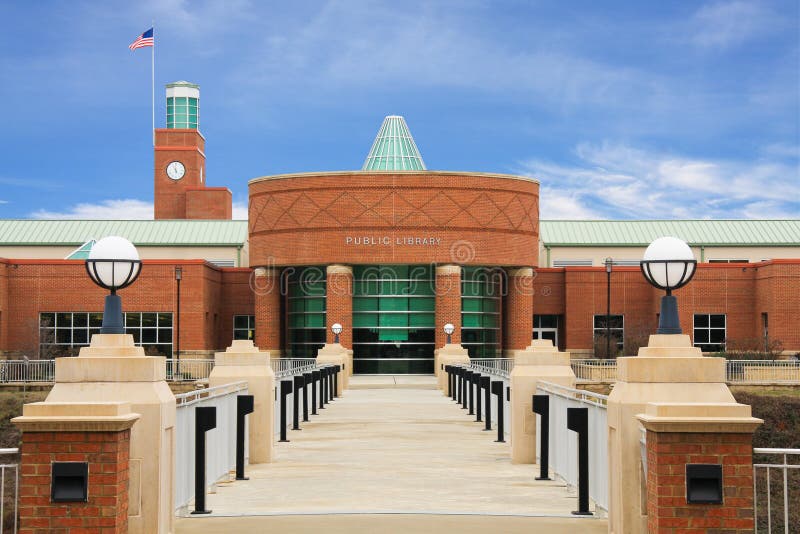 Public library building stock photo. Image of brick, public - 9971640