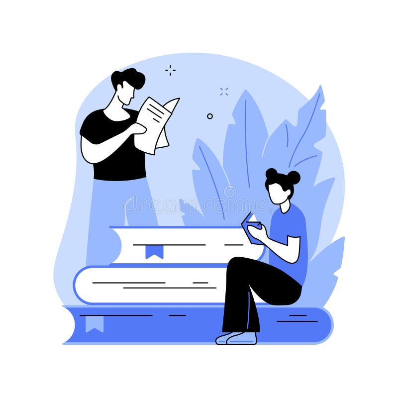 In-home Tutoring Isolated Cartoon Vector Illustration. Stock Vector ...