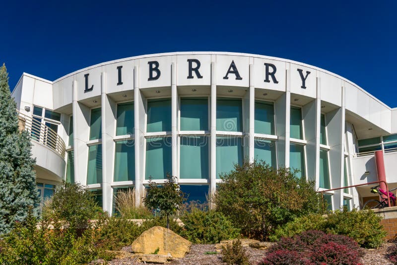 Library building stock photo. Image of entrance, metal - 13872012
