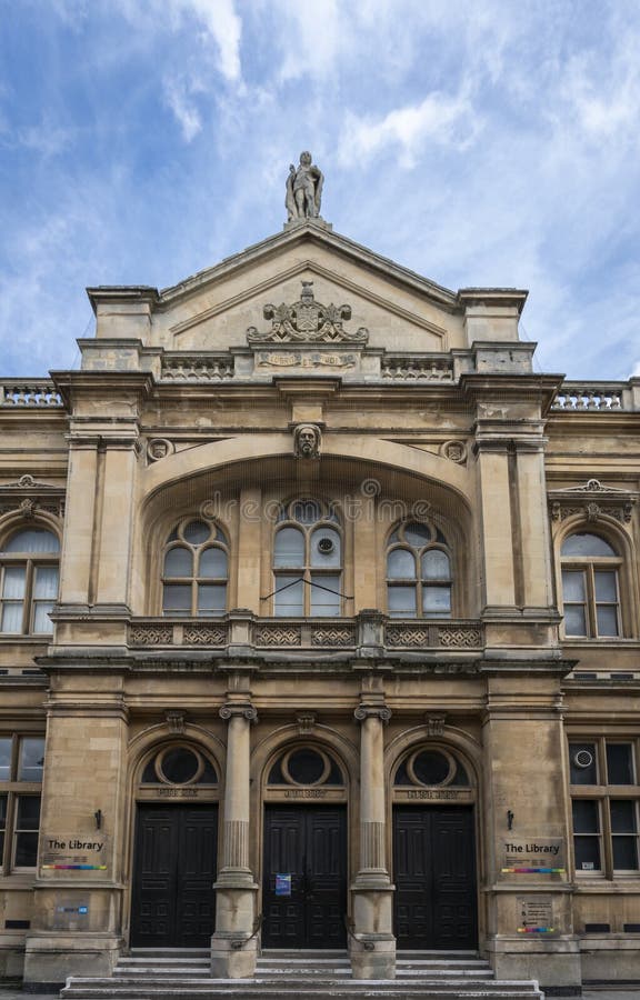 Public Library, Cheltenham, Gloucestershire, UK Stock Image - Image of ...