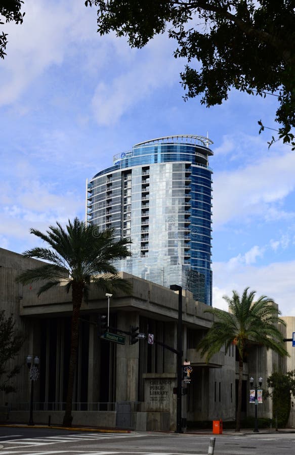 Public Library in Downtown Orlando, Florida Editorial Image - Image of ...