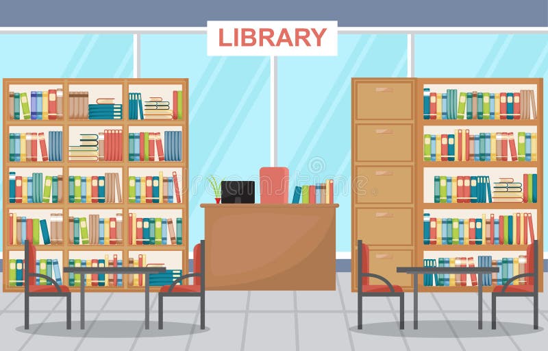 Library Background Stock Illustrations – 198,402 Library Background ...